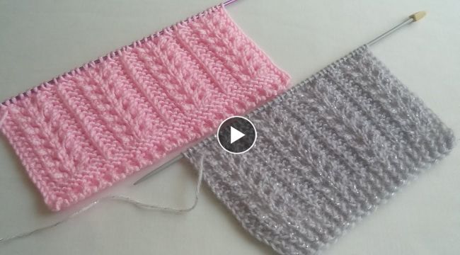 Ear of Wheat Knitting Pattern Making / Vest Patterns - Knitting videos ...